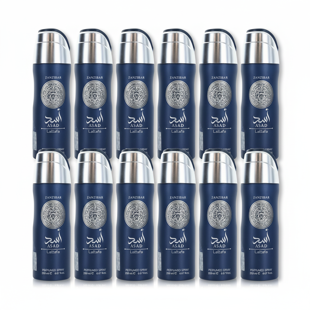 Lattafa - Asad Zanzibar Deodorant Spray – TRUECOLOR WHOLESALE