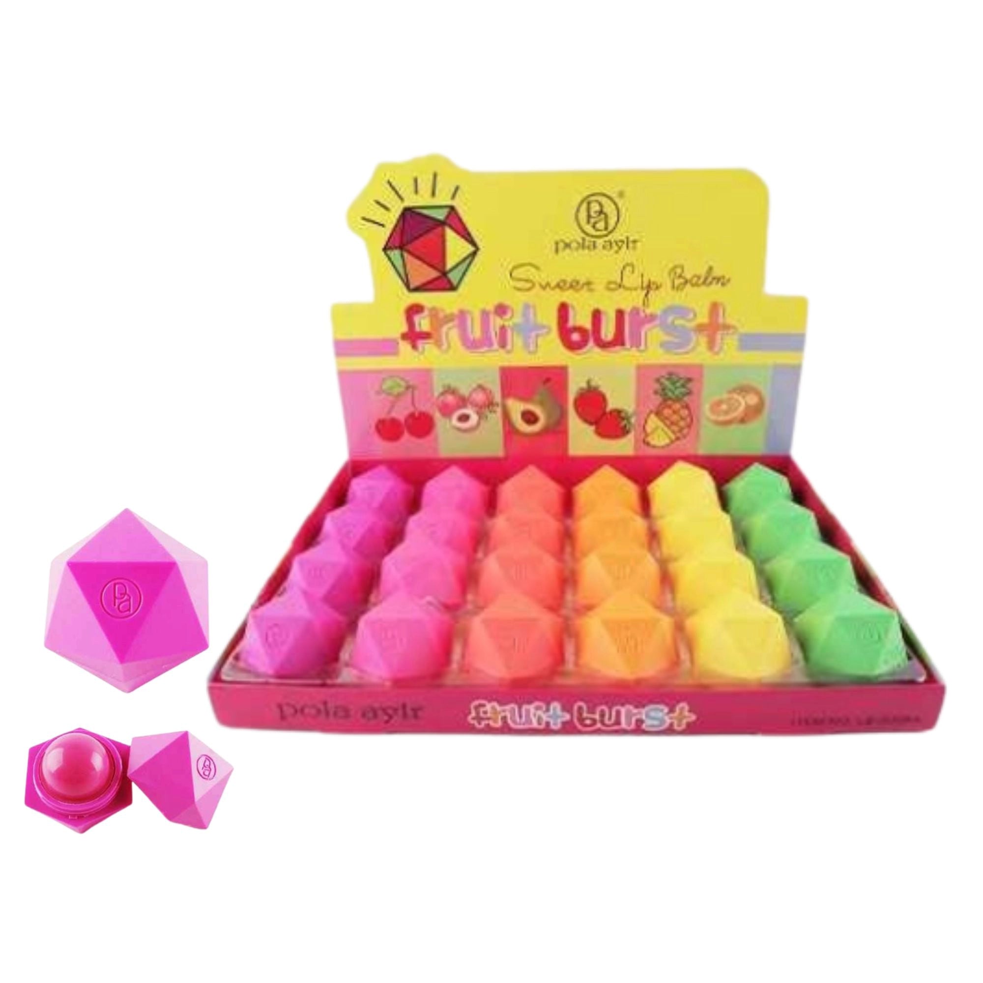 Fruit Burst Sweet Lip Balm (LB-8008A) – TRUECOLOR WHOLESALE
