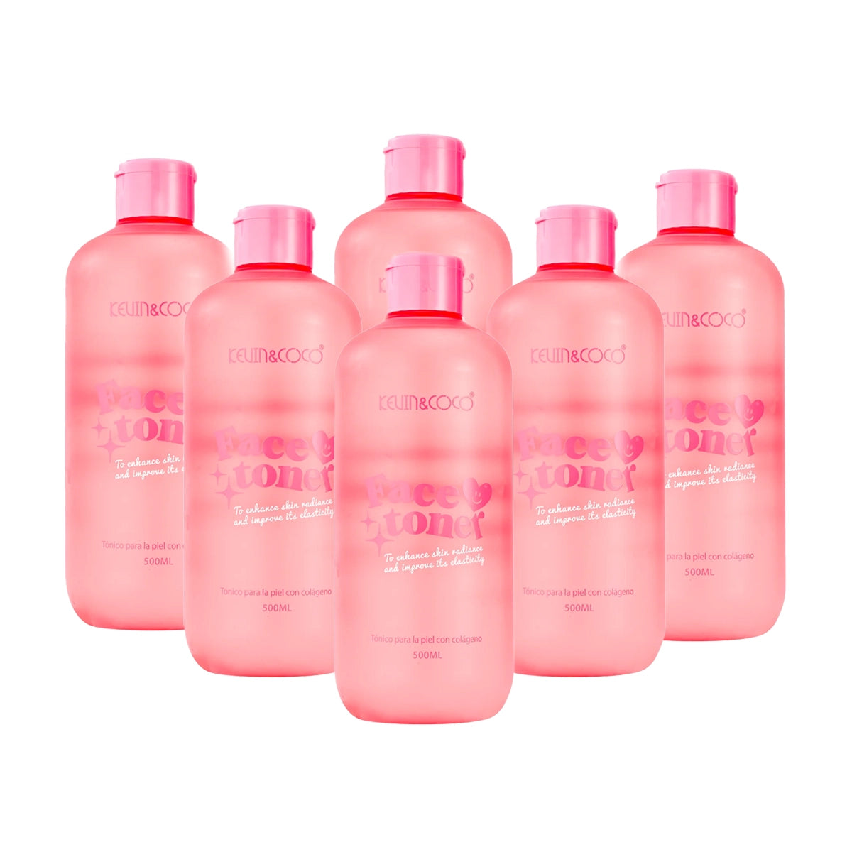Kevin & Coco - Toner 500ml | 6pcs – TRUECOLOR WHOLESALE