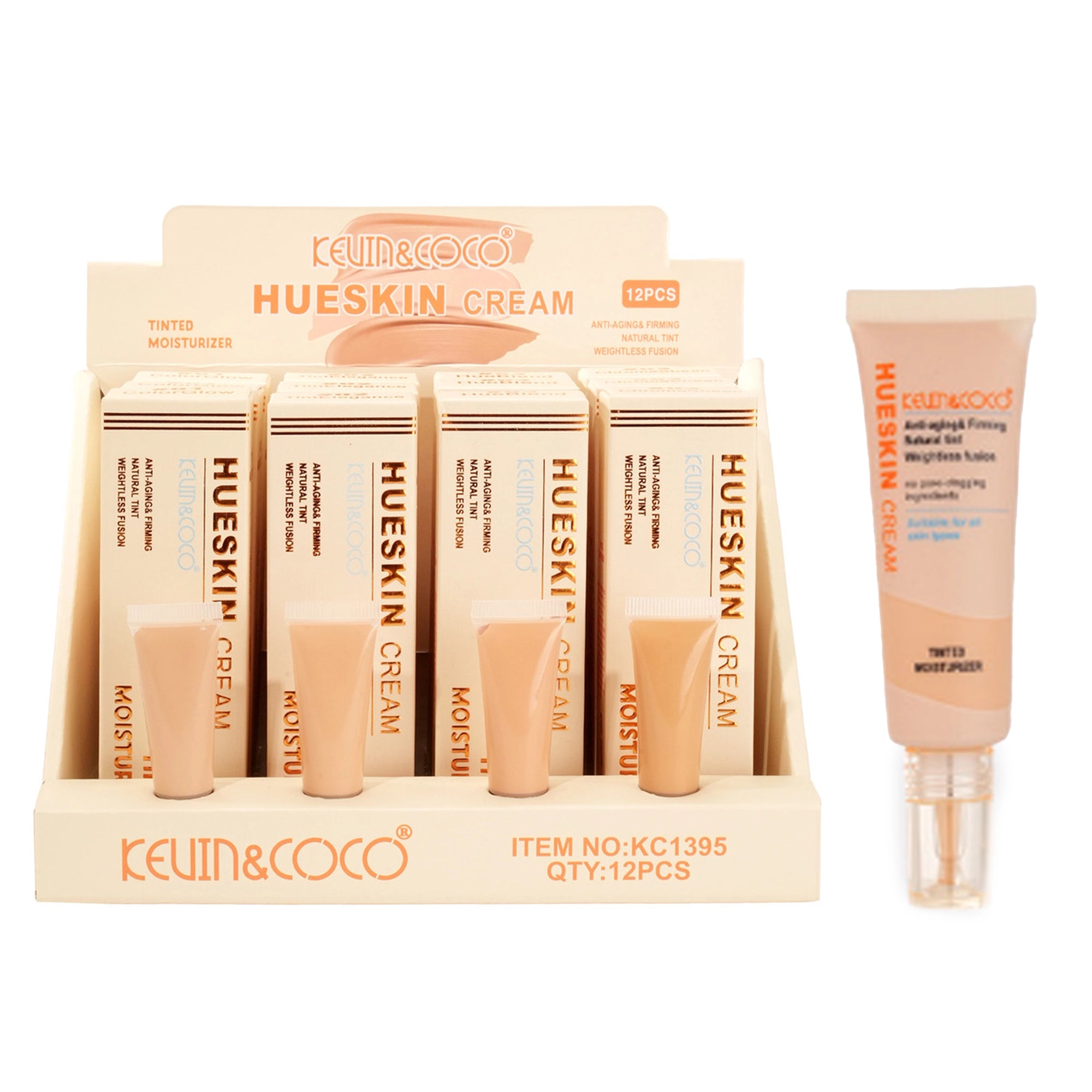 Kevin & Coco - Silk Satin Tinted Moisturizer SPF25 – TRUECOLOR WHOLESALE