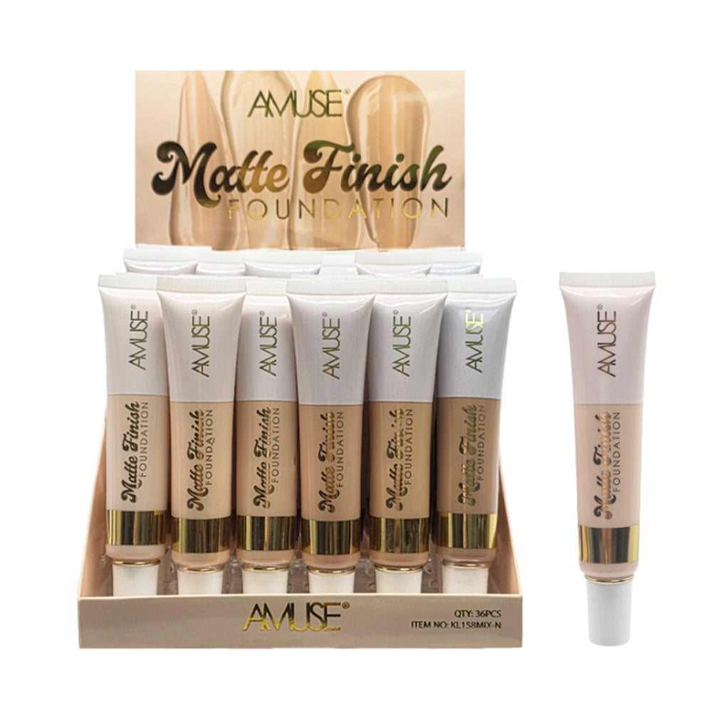 Amuse - Matte Finish Foundation – TRUECOLOR WHOLESALE